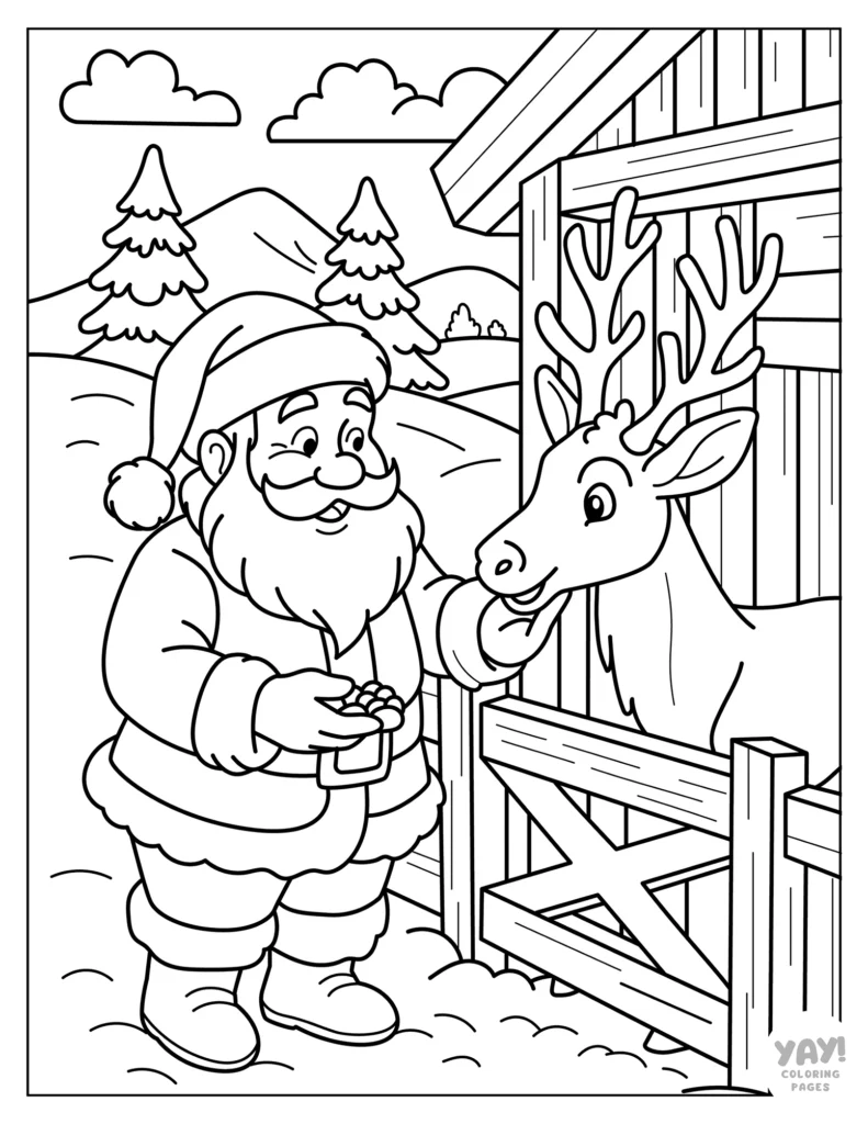 Christmas Coloring Pages (Free Printables)