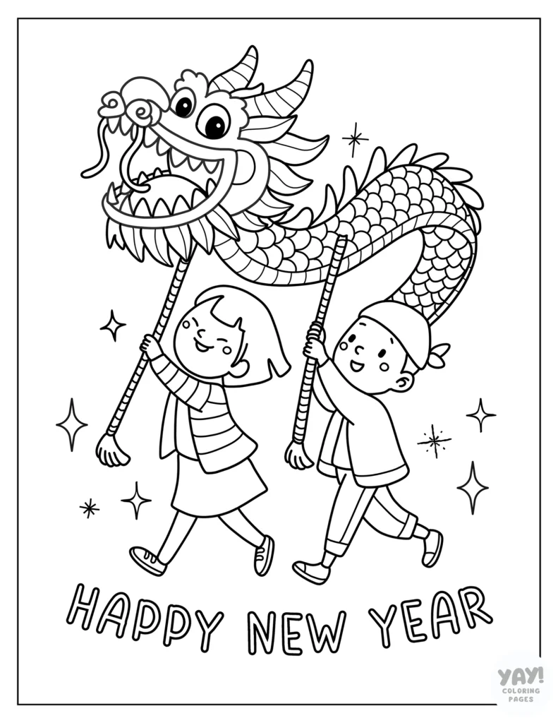 Lunar New Year Coloring Pages Free Printables Lunar New Year Coloring Pages Free Printables