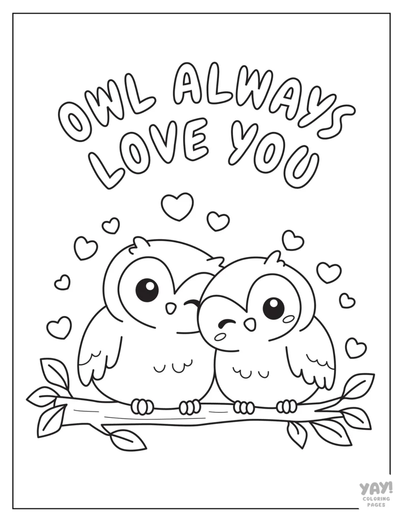 Valentine's Day Coloring Pages (Free Printables)